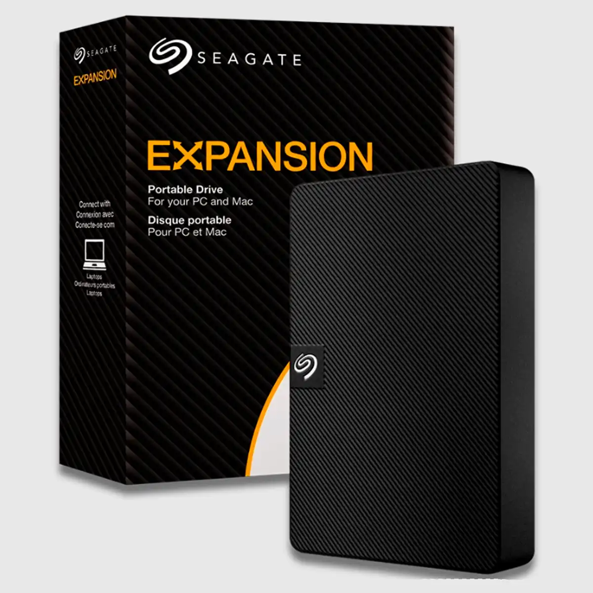 DISCO DURO EXTERNO 2 TB SEAGATE EXPANSION BLACK 2.5" STKM2000400